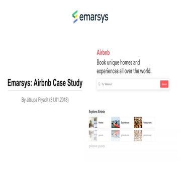 Airbnb Case Study: Marketing Automation | PPTX