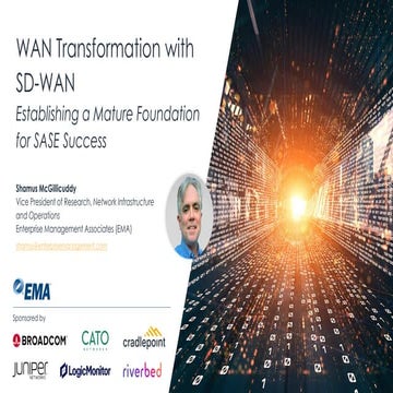 AppNeta: SD-WAN & End User Experience | PPTX
