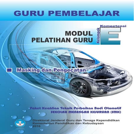 modul pelatihan E masking dan pengecatan | PDF