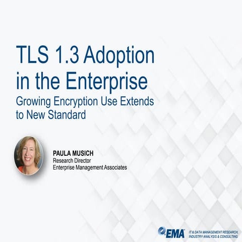 TLS 1.3 Adoption in the Enterprise: Growing Encryption Use Extends to ...