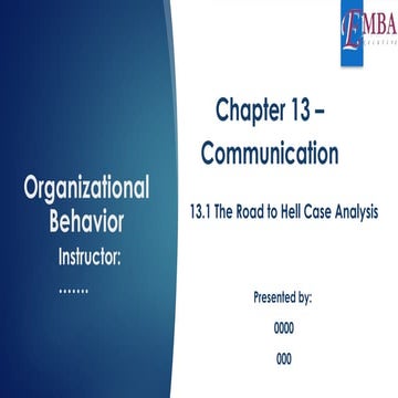 EMBA - Road to Hell case study Analysis.pptx