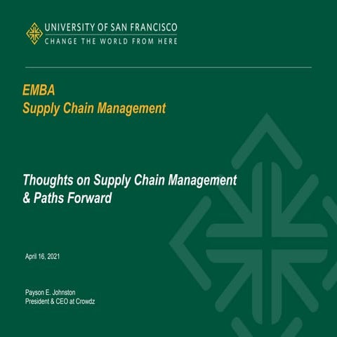 GLOBAL BUSINESS CASE STUDY COMPETITION - Supply Chain Management | PDF