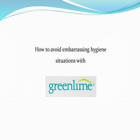 How To Avoid Embarrassment With Greenlime | PPT