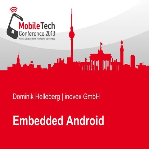 Embedded Android | PDF | Operating Systems | Computer Software and Applications