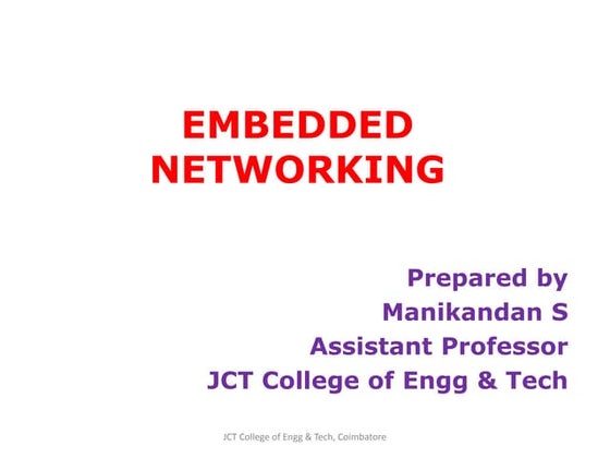 Embedded System Application | PPT