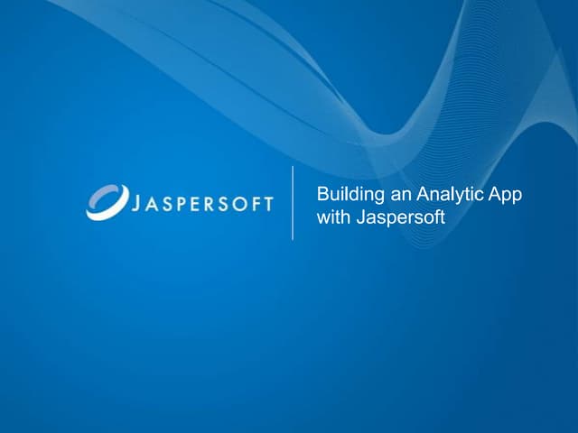 Community or Commercial: Which Edition of JasperSoft is Right For You ...
