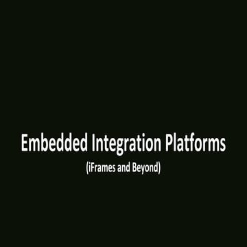 Apidays Live New York 2021 Designing Embedded Platforms Lessons From