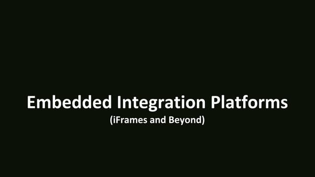 Apidays Live New York 2021 Designing Embedded Platforms Lessons From