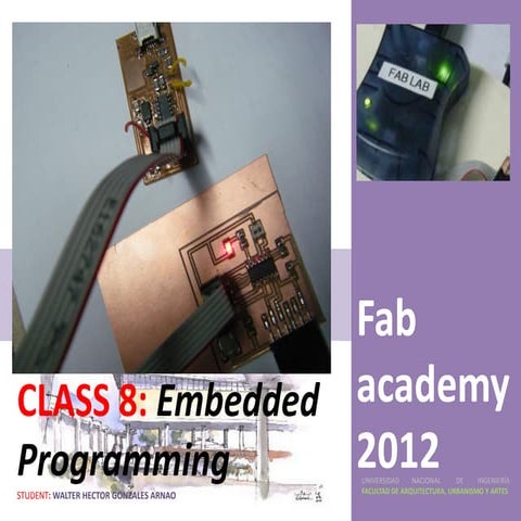 Embedded programming class 8 | PPT