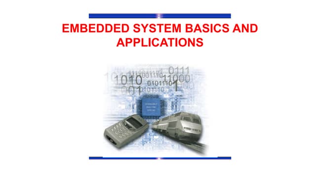 Embedded System Basics - Introduction.ppt Embedded System Basics - Introduction.ppt