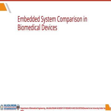 Embedded System Comparison in Biomedical Devices.pptx