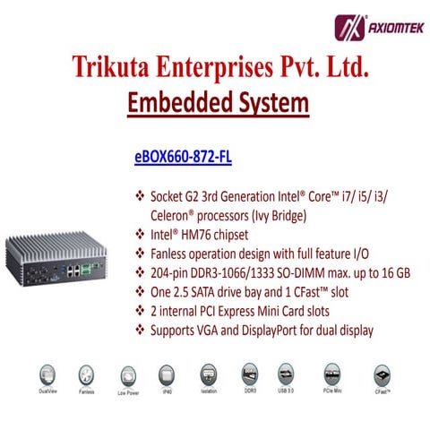 Embedded Systems | PPTX | Computer Peripherals | Computing