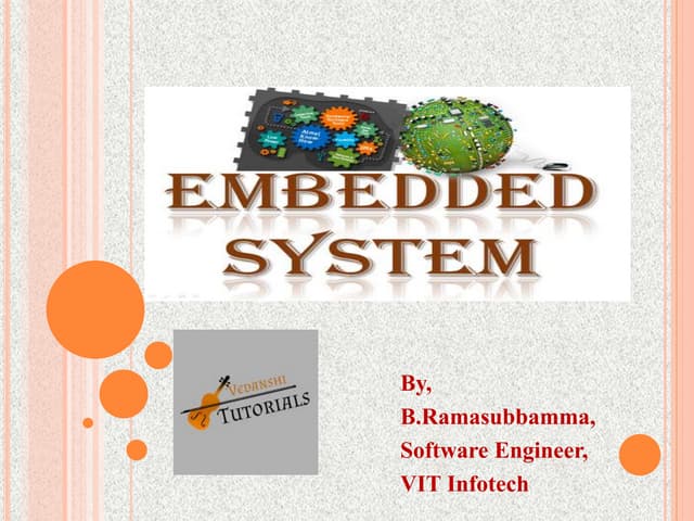 Embedded | PPTX | Operating Systems | Computer Software and Applications
