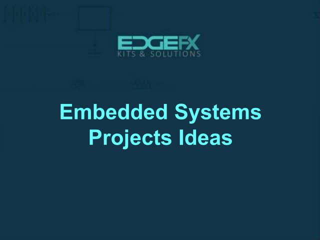 Electronics Projects List for Engineering Students | PPT