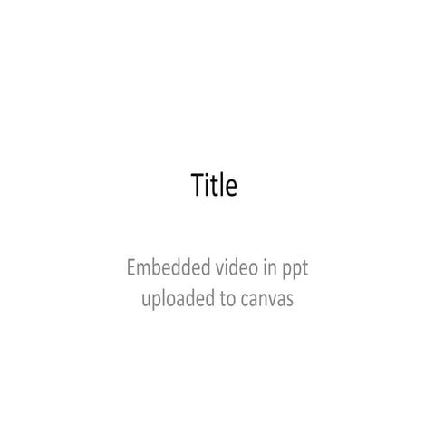Embedded_youtube | PPT