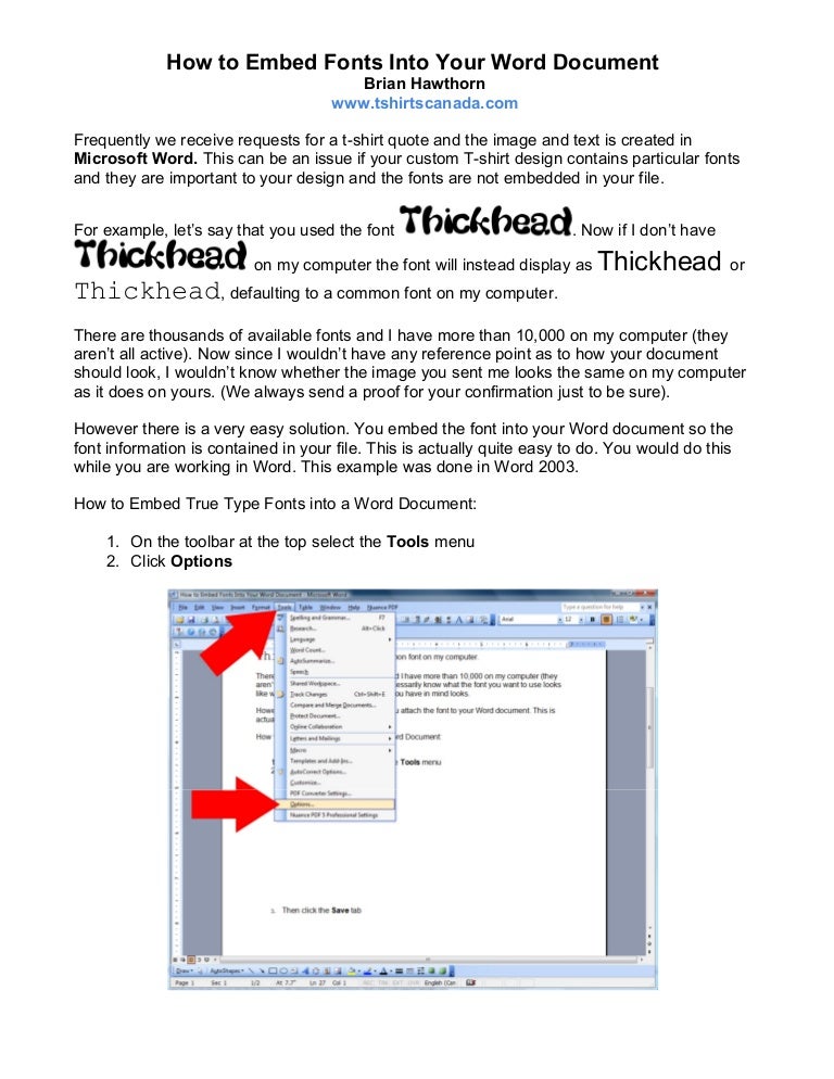 How To Embed Fonts In Word 2016 Itlasopa