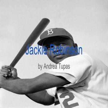 Jackie Robinson Power Point | PPT