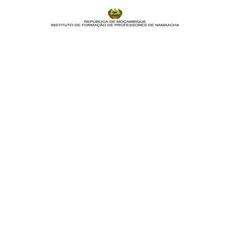 Emblema da república de moçambique | DOC