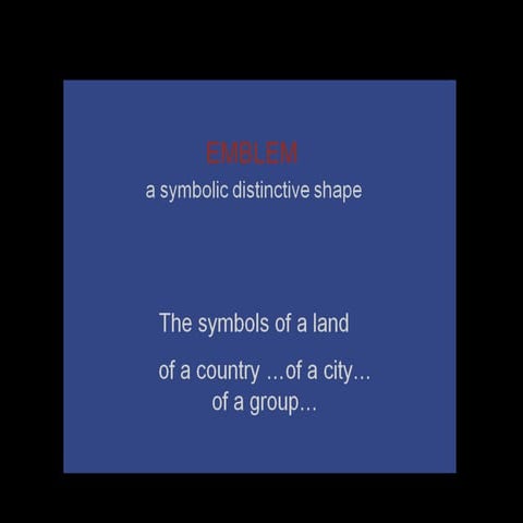 Emblems & crests | PPT