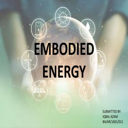 Embodied energy | PDF