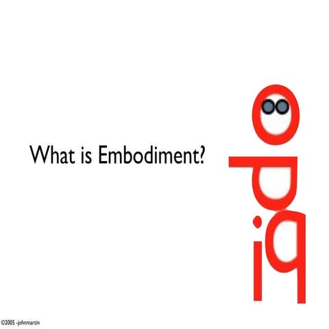 What is Embodiment? | KEY