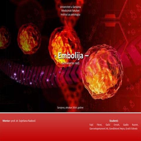 Embolija | PPTX