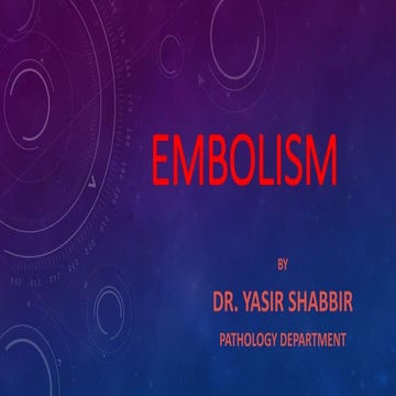 Embolism | PPT