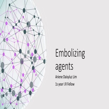 embolizing agents.pptx