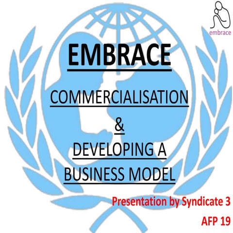 Embrace-Social Entreprenuership | PPTX