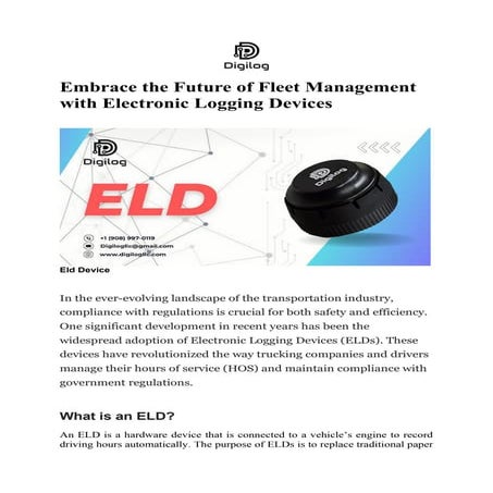 Embrace the Future of Fleet Management with Electronic Logging Devices.pdf
