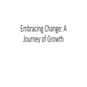 Embracing Change a AI short story for kids.pptx | Science