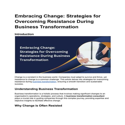 Embracing Change_ Strategies for Overcoming Resistance During Business ...