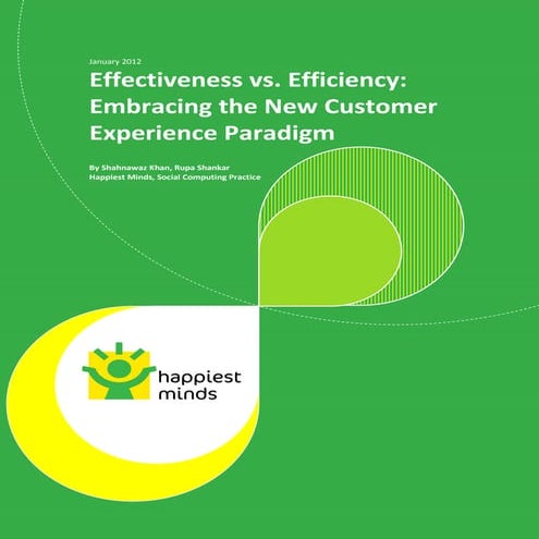 Embracing the new customer experience paradigm | PDF