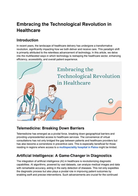 Redefining Healthcare: Perspectives from Medical Expert Amir Parekh | PDF