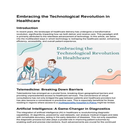 Embracing the Technological Revolution in Healthcare.pptx