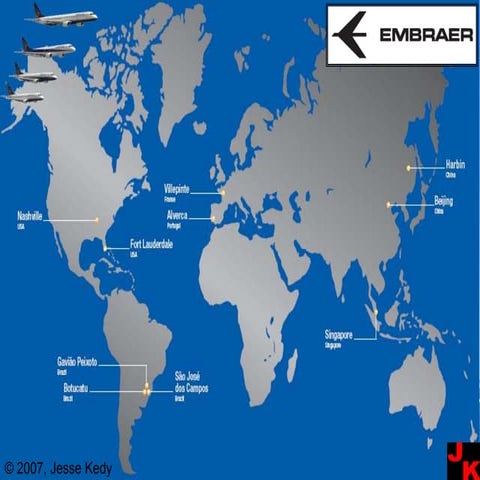 Embraer: Global Strategy | PPTX