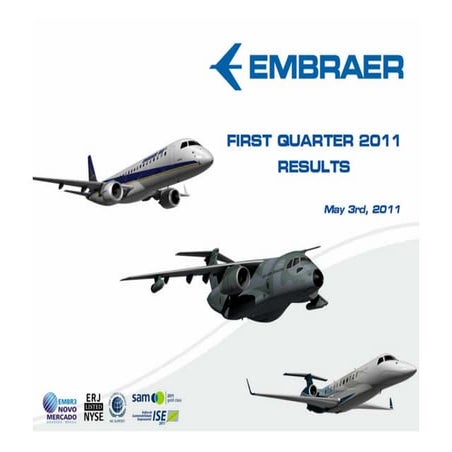Embraer 1 q11_results_final | PDF