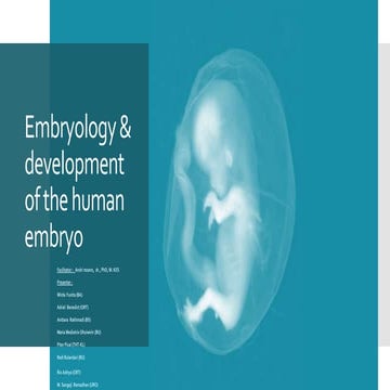 Embriology & development embryo cell process | PPT