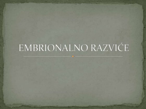 Reprodukcija | PPT