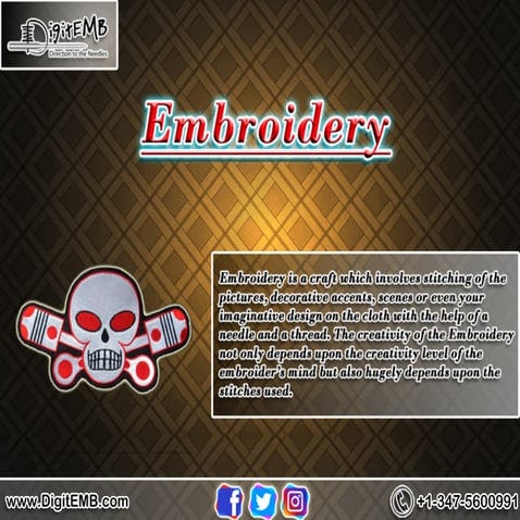 Embroidery | PDF | Needlework | Arts and Crafts