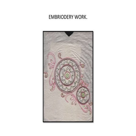 Embroidery & embellishments | PPTX
