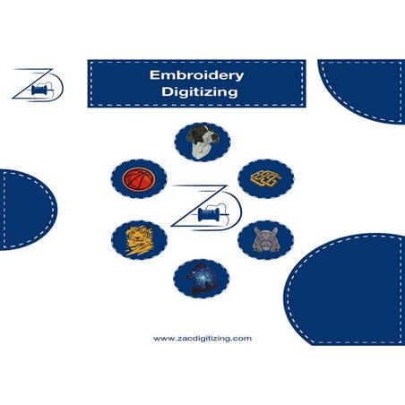 Embroidery Digitizing Portfolio of Zac Digitizing | PDF
