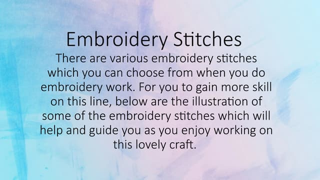 MAKING CALADO EMBROIDERY | PPTX