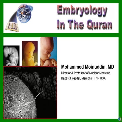Quran and Embryology | PPS