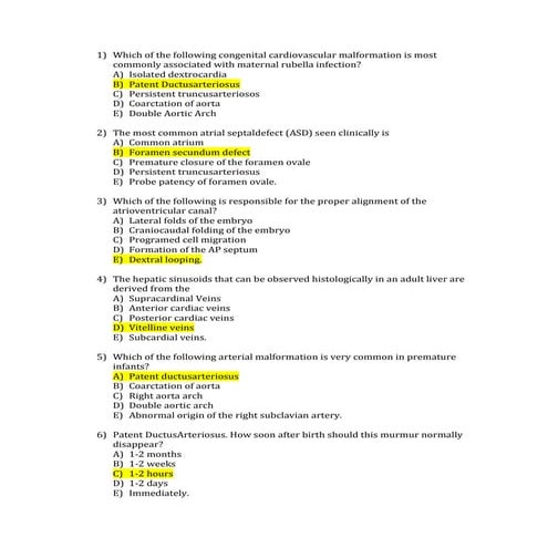 Test Bank for Human Embryology and Developmental Biology 6th Edition ...