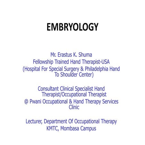 Embryology Basics Ppt 2023 Pptx