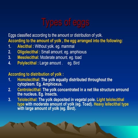Types of eggs | PPT