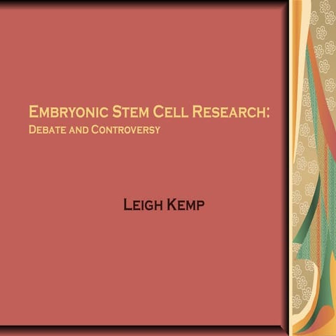Stem Cell Research | PPT