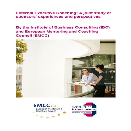 Executive Coaching Report - IBC and EMCC | PDF