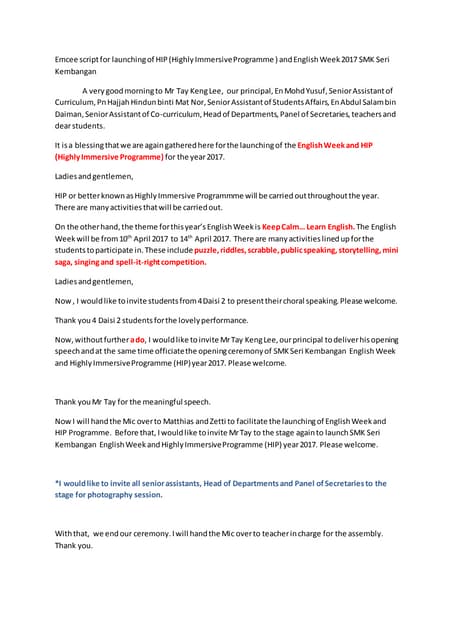 62494114 script-for-opening-ceremony | DOCX